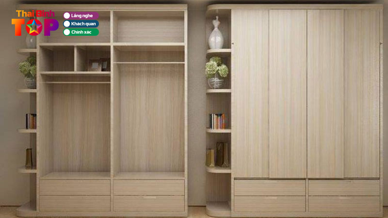 TOP 5 địa chỉ mua tủ quần áo gỗ MDF Thái Bình ĐẸP, BỀN, RẺ